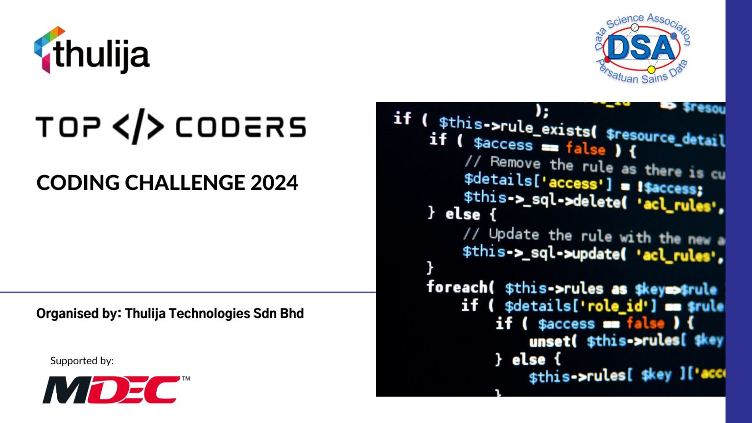 Data Science Association (DSA) – Persatuan Sains Data Malaysia